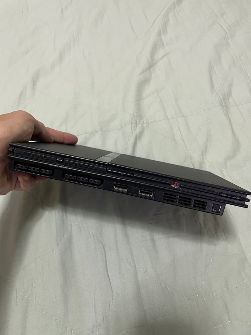 PS2 Console with Memory Card, Video Gaming, Video Game Consoles ...