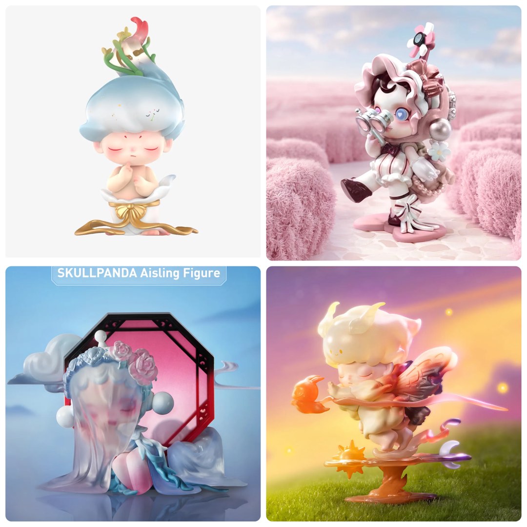 Skullpanda aisling figure/ Dimoo follow the light / Skullpanda seen her ...