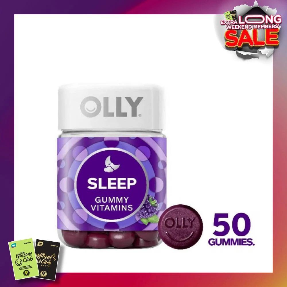 OLLY Sleep Gummy Vitamins with Melatonin Chewable Supplement (For ...