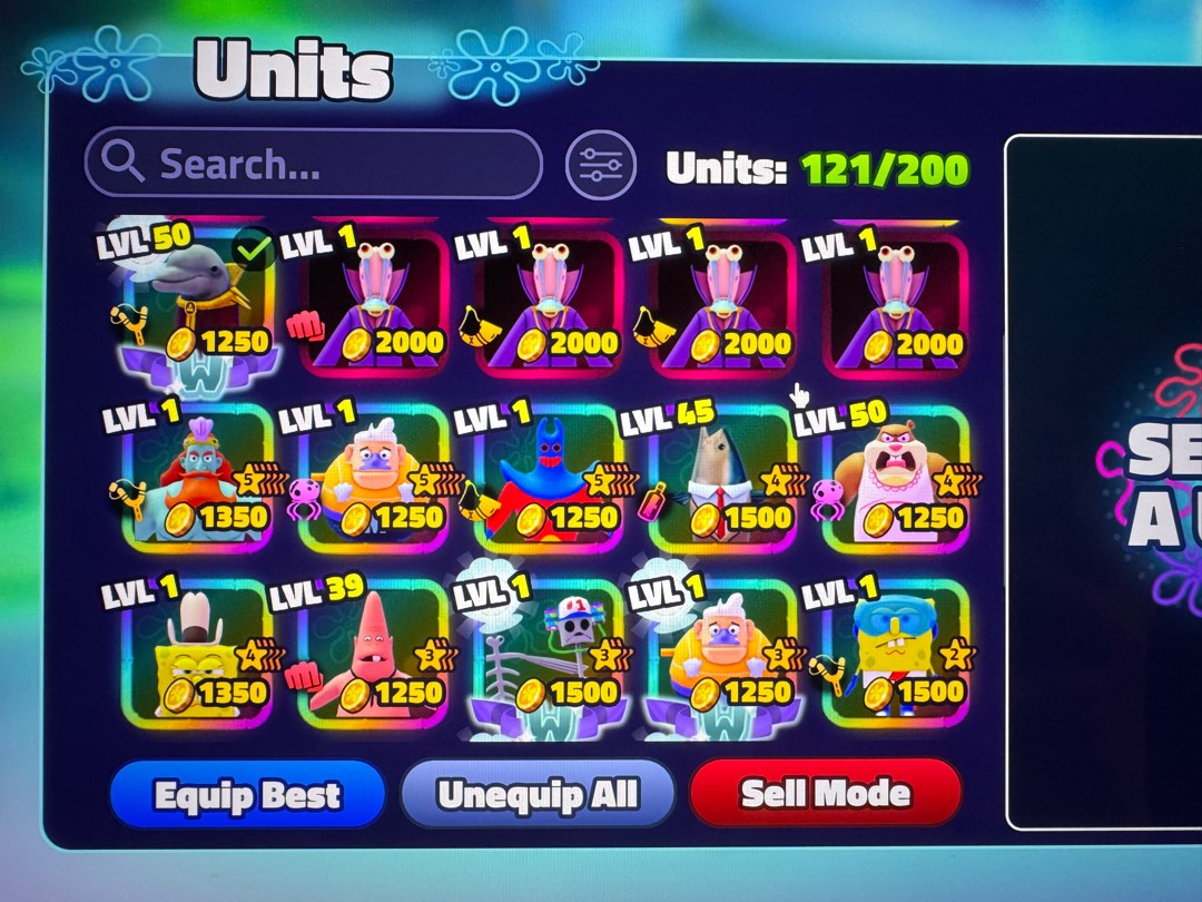 SpongeBob TD secret characters Spongebob Tower Defense Tower Defence ...