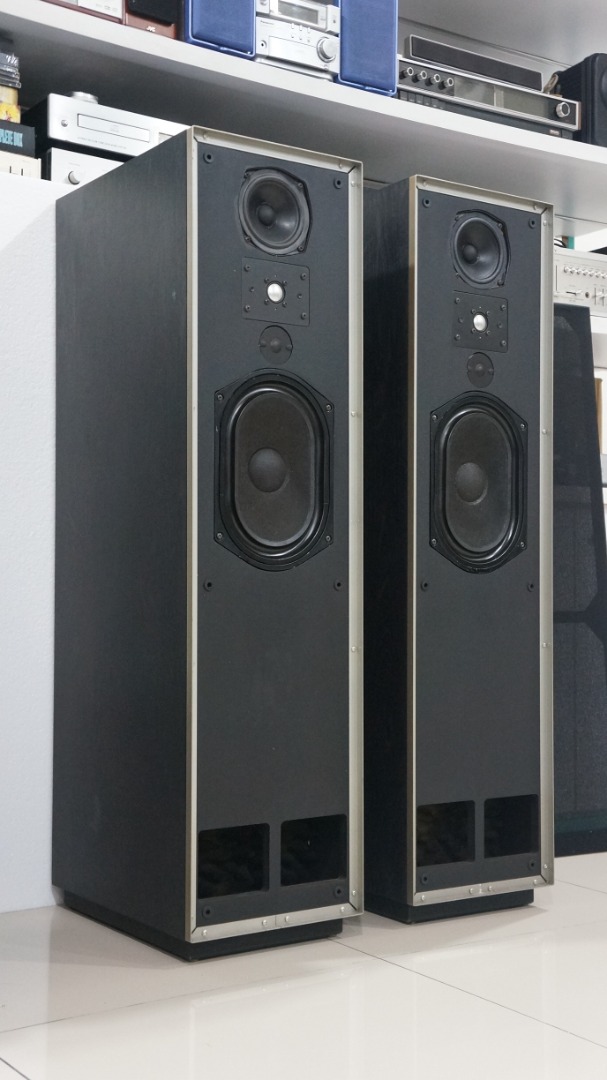 TDL Monitor 4-Way Transmission Line Floorstanding Speakers, Audio ...