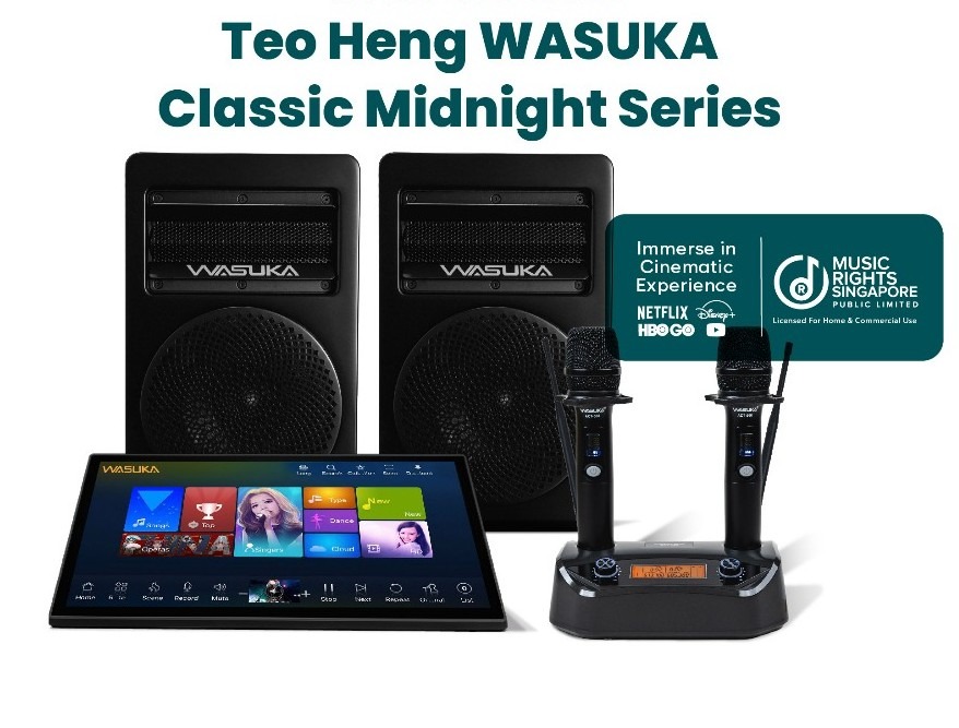Teo Heng Wasuka Midnight Karaoke System, TV & Home Appliances, TV ...