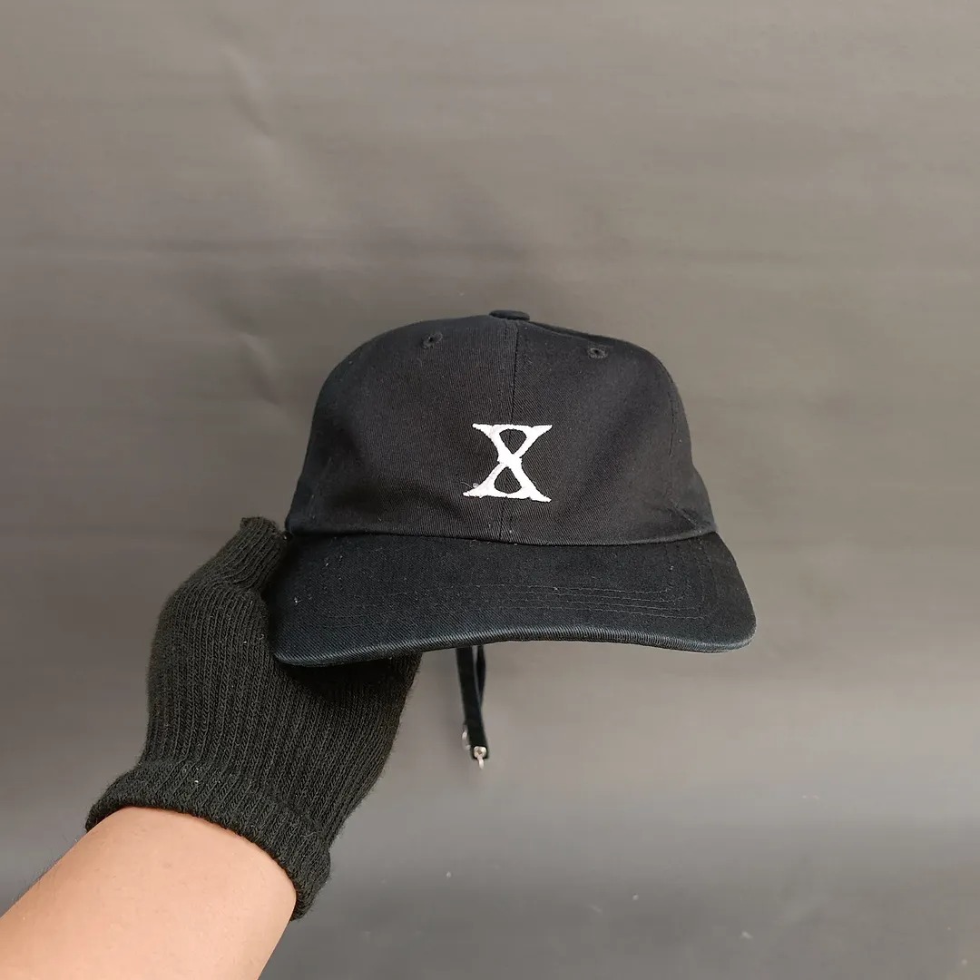 Topi Musik Band X JAPAN - Logo Hitam, Fesyen Pria, Aksesoris, Topi di ...