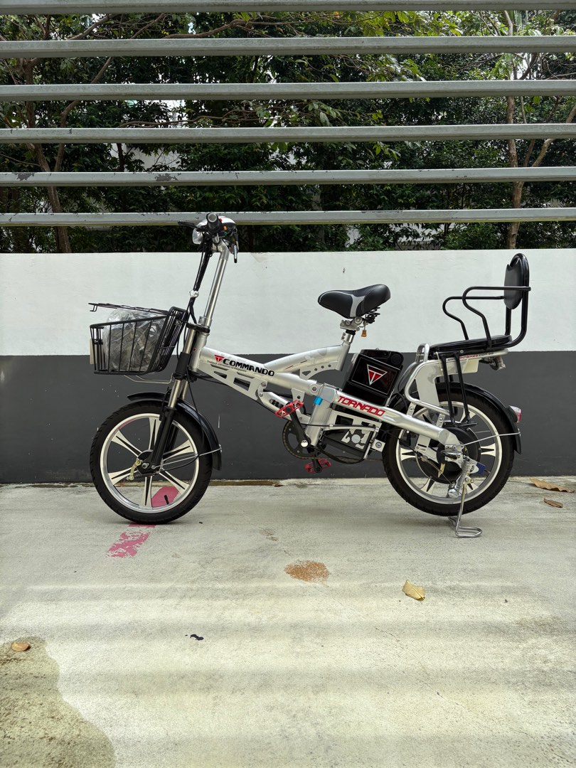 Tornado Commando Twin Suspension Original Outlook E Bike (Ownership ...