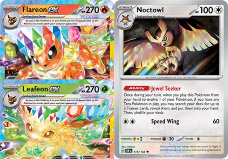 [Updated for Journey Together] Pokemon TCG Flareon ex Leafeon ex Deck ...