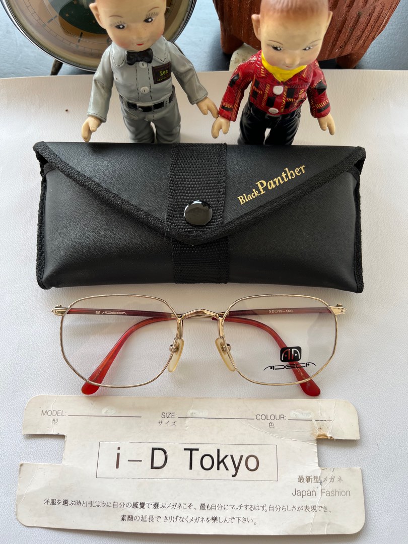 Vintage frame 80's Brand: ADECA Made in Japan Size: 52-19-140mm Rare ...