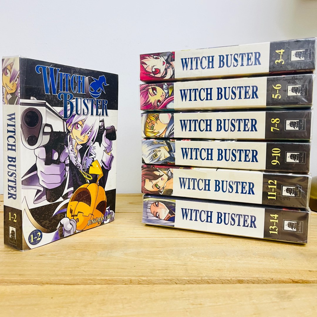 Witch Buster Manga by Jung-man Cho Vol 1-14, Hobbies & Toys, Books ...