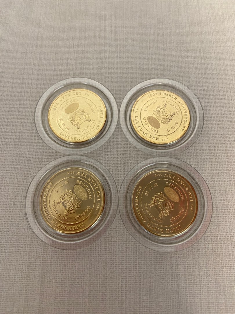 $10 LKY coin x 5, Hobbies & Toys, Memorabilia & Collectibles, Currency ...