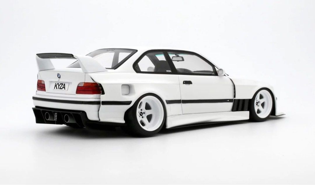 1/18 Otto Models BMW E36 Khyzyl Saleem Alpine White, Hobbies & Toys ...