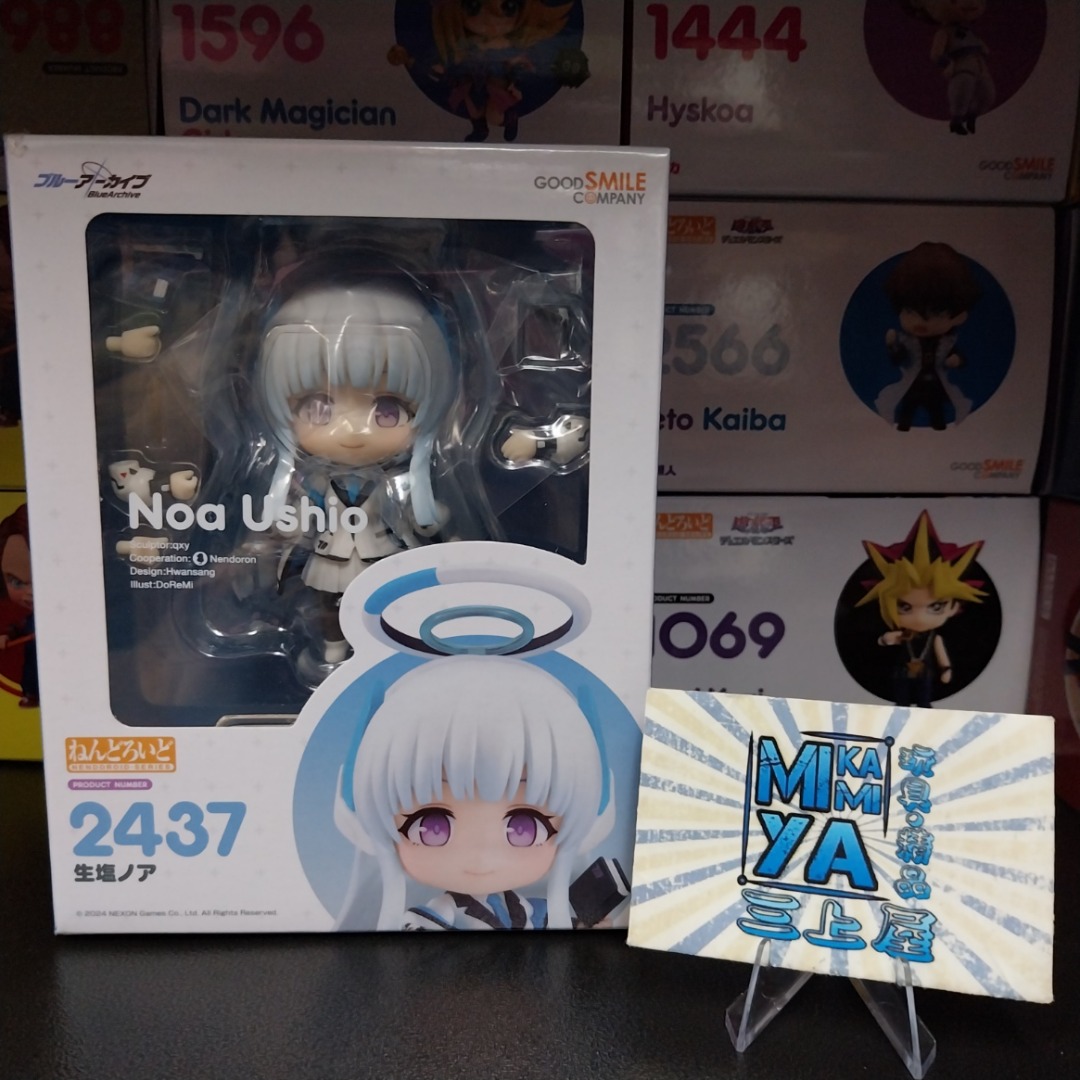 三上屋 行版現貨 Good Smile Company 黏土人 2437 生鹽乃愛 : 蔚藍檔案 / Nendoroid no.2437 ...