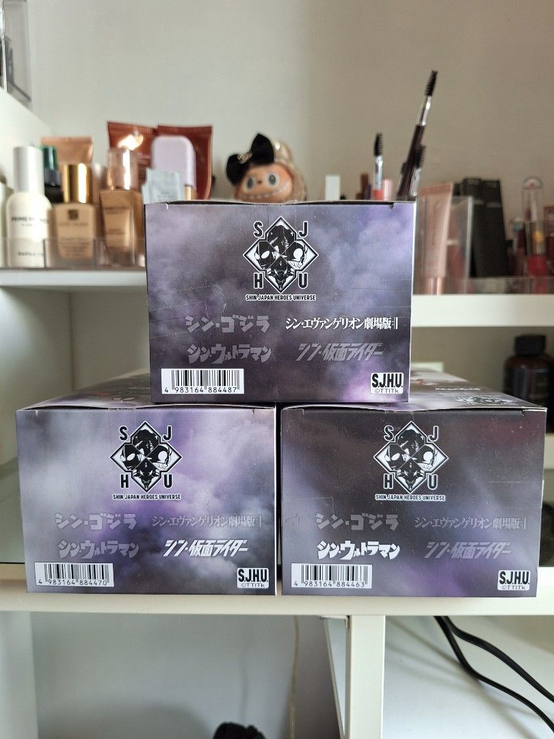 Banpresto SJHU Art Vignette Evangelion & Ultraman & Kamen Rider Figure, Hobbies & Toys, Toys ...