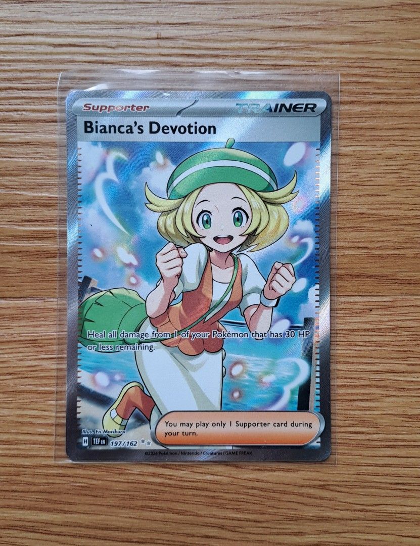 Bianca's Devotion Full Art Temporal Forces Pokemon Pokémon Card ...