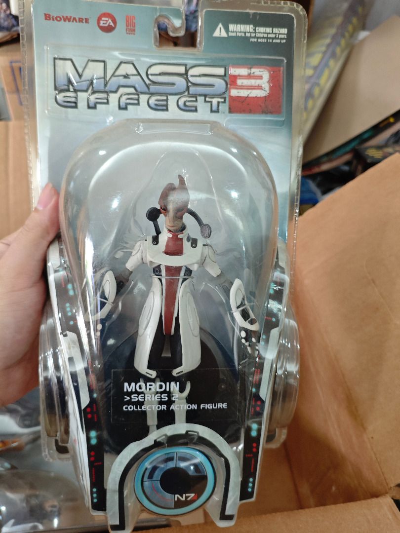 Bioware Big Fish EA Mass Effect 3 Series 2 MORDIN Action Figure 2012 ...