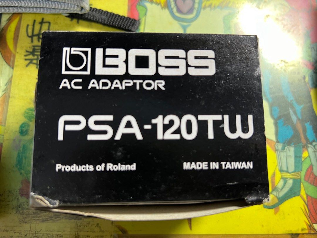 BOSS AC ADAPTOR PSA-120 TW_電源轉接頭, 電腦及科技產品, 電腦周邊產品, 轉接線及轉換器在旋轉拍賣