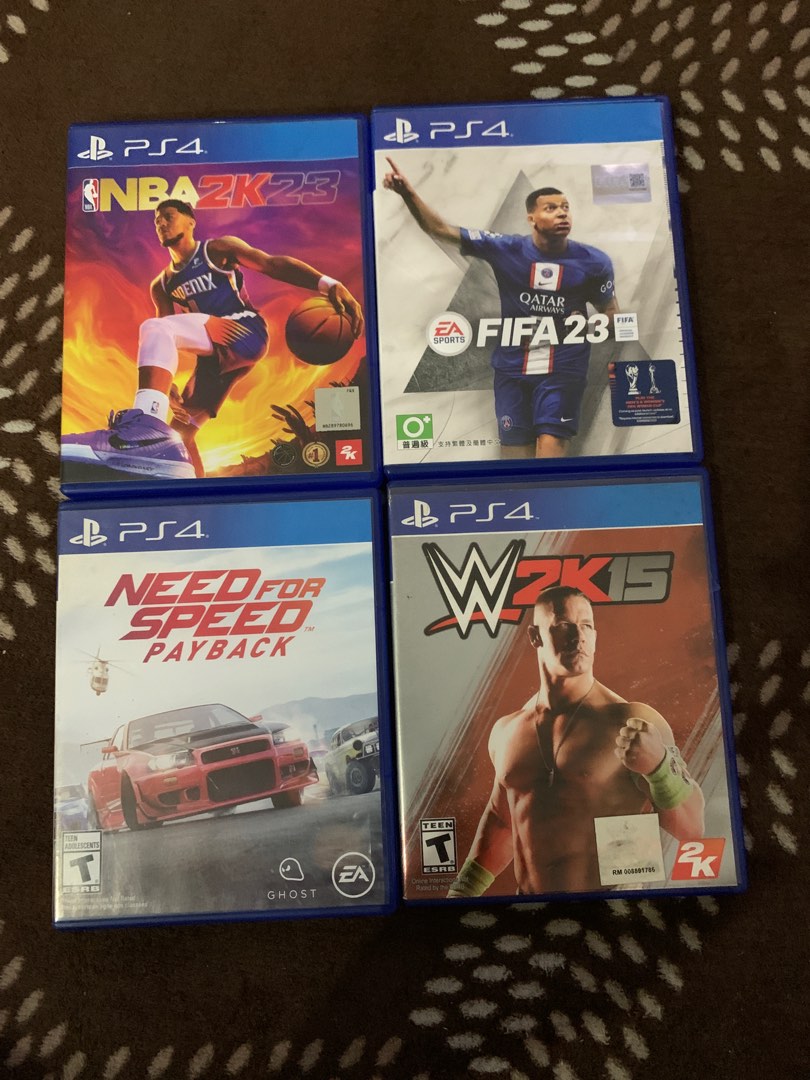 3 kaset bundle kaset ps 4, Video Game, Game di Carousell