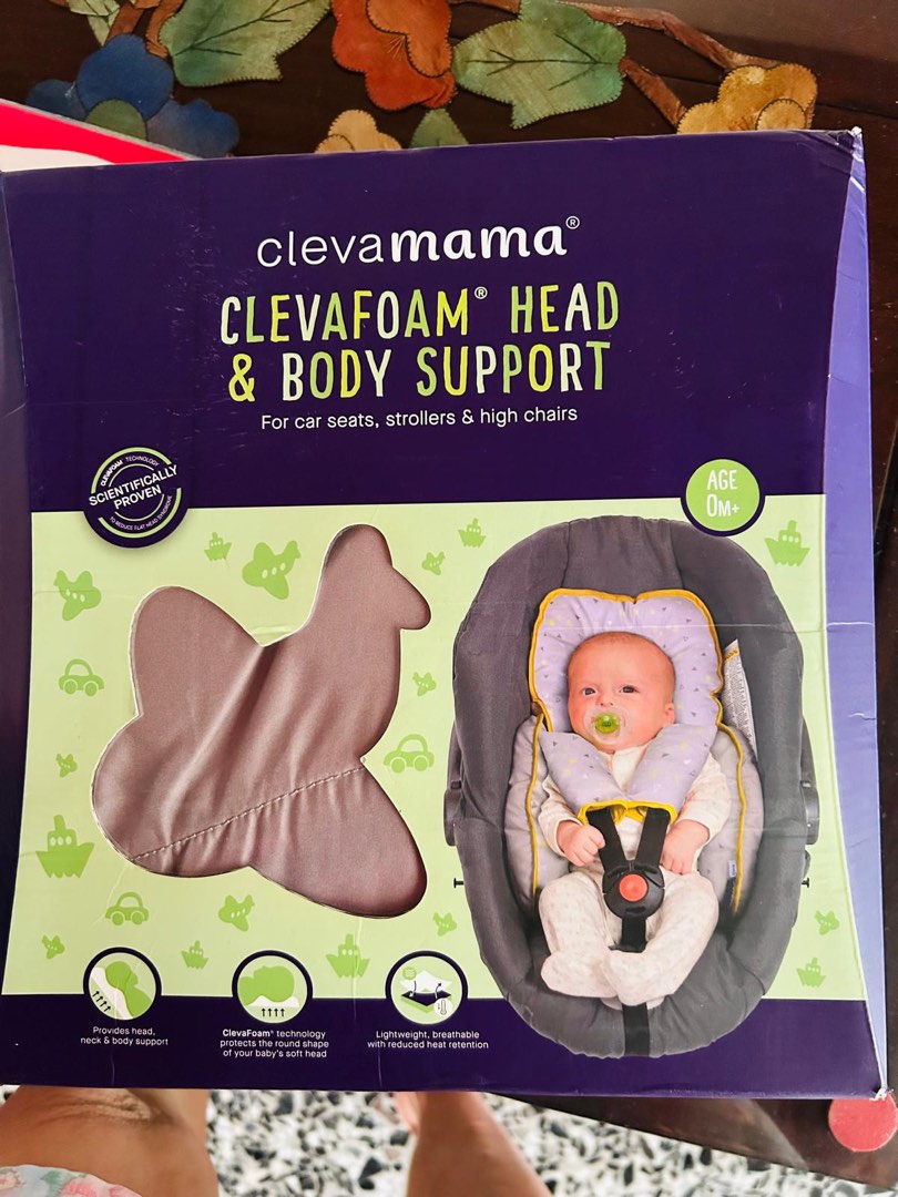 Clevamama Cleava Foam Head and Body Support, Babies & Kids, Infant ...