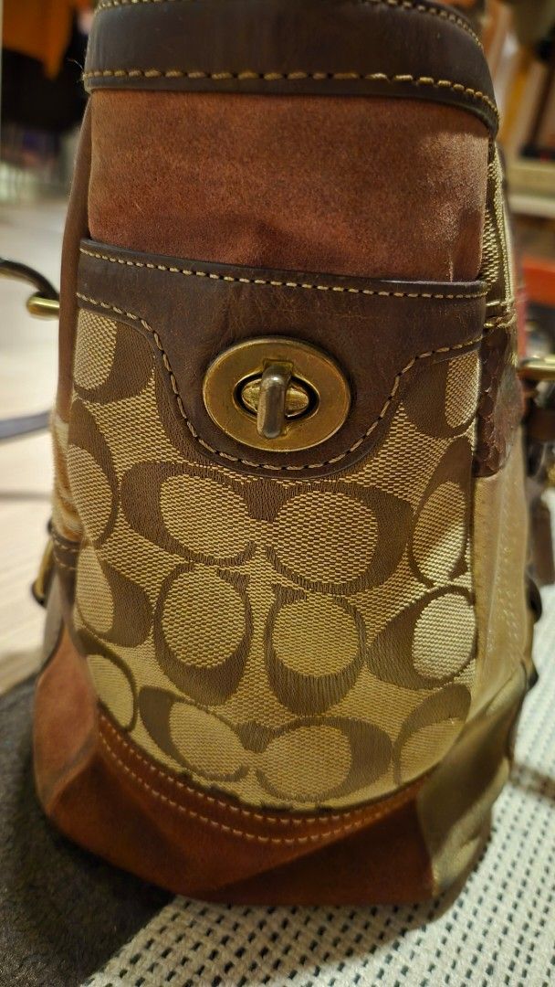 Vintage Coach Legacy Tote Shoulder Bag Limited Edition Holiday ...