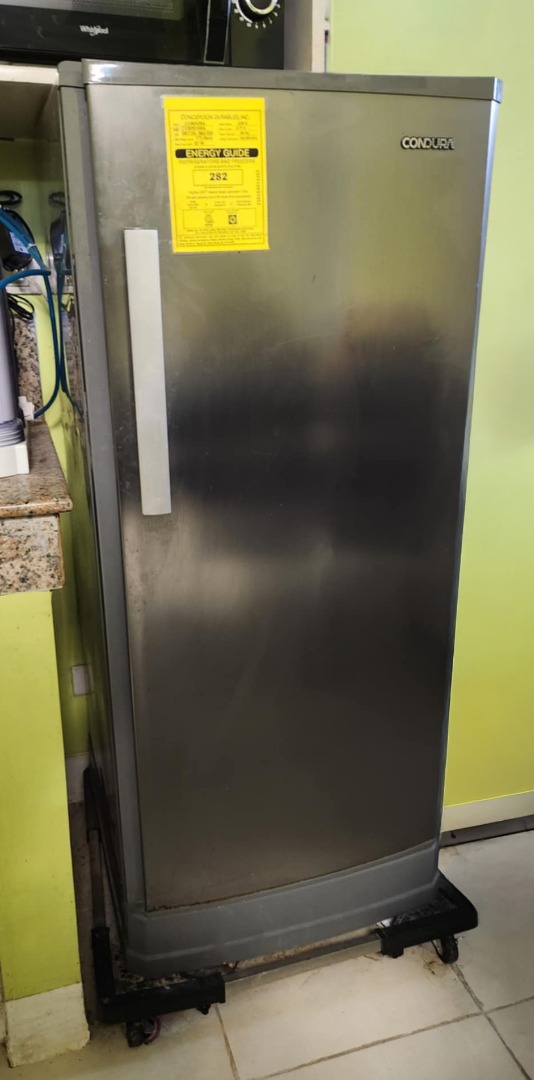 Condura Single-Door Refrigerator – Stainless Steel Finish, TV & Home ...