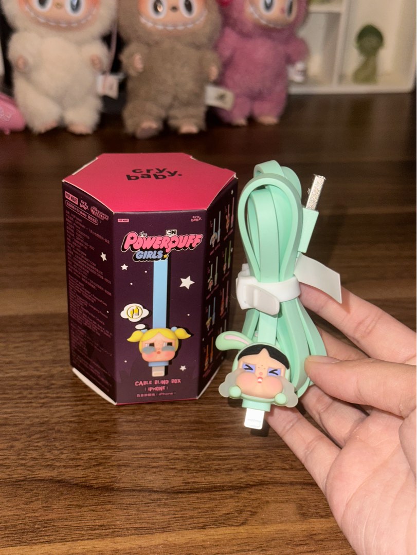 Crybaby Crying Again PPG x Powerpuff Girls Iphone Cable Blind Box ...