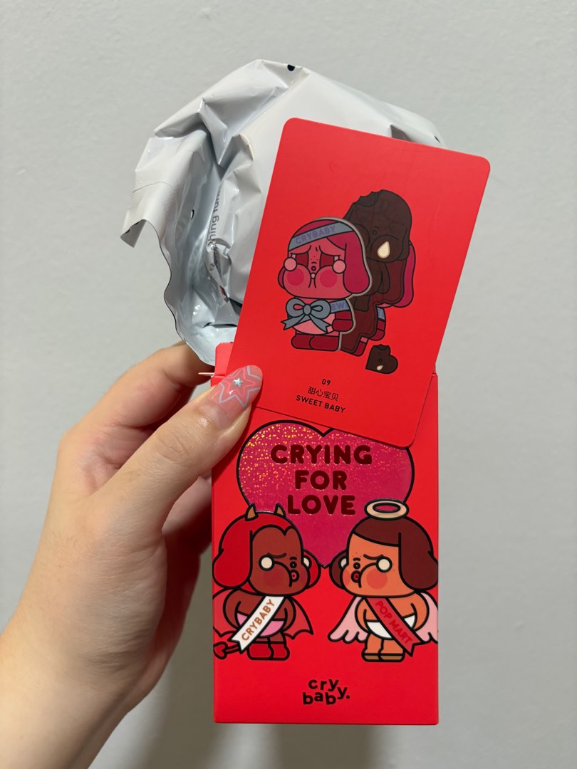 Crybaby Crying for Love Sweet Baby BNIF Popmart, Hobbies & Toys, Toys ...