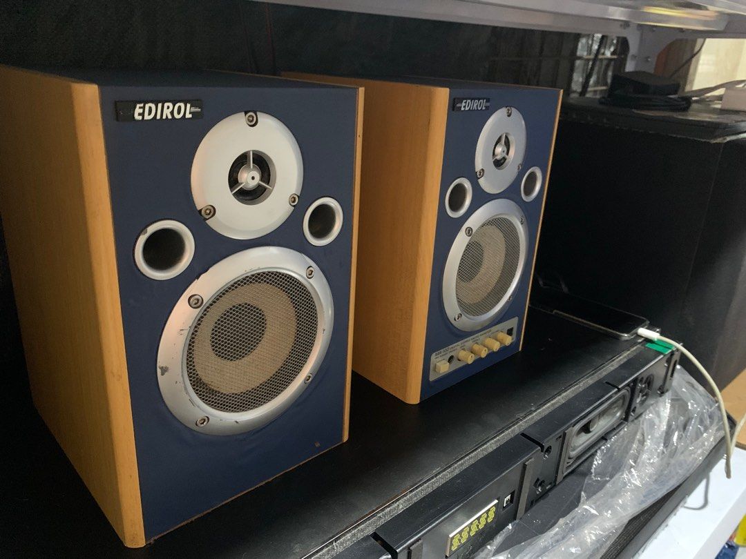 EDIROL MA-10D DIGITALSTEREO MICRO MONITOR AC 110 VOLTS 50/60 HZ 20 ...