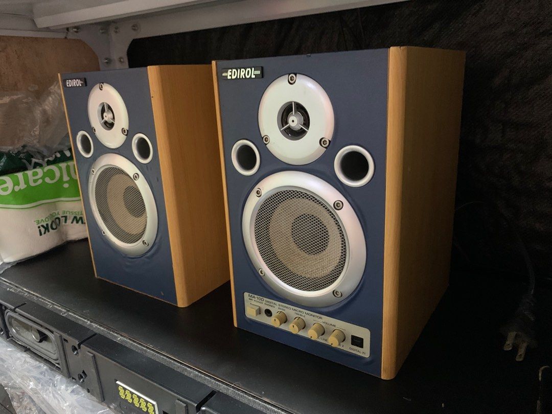 EDIROL MA-10D DIGITALSTEREO MICRO MONITOR AC 110 VOLTS 50/60 HZ 20 ...