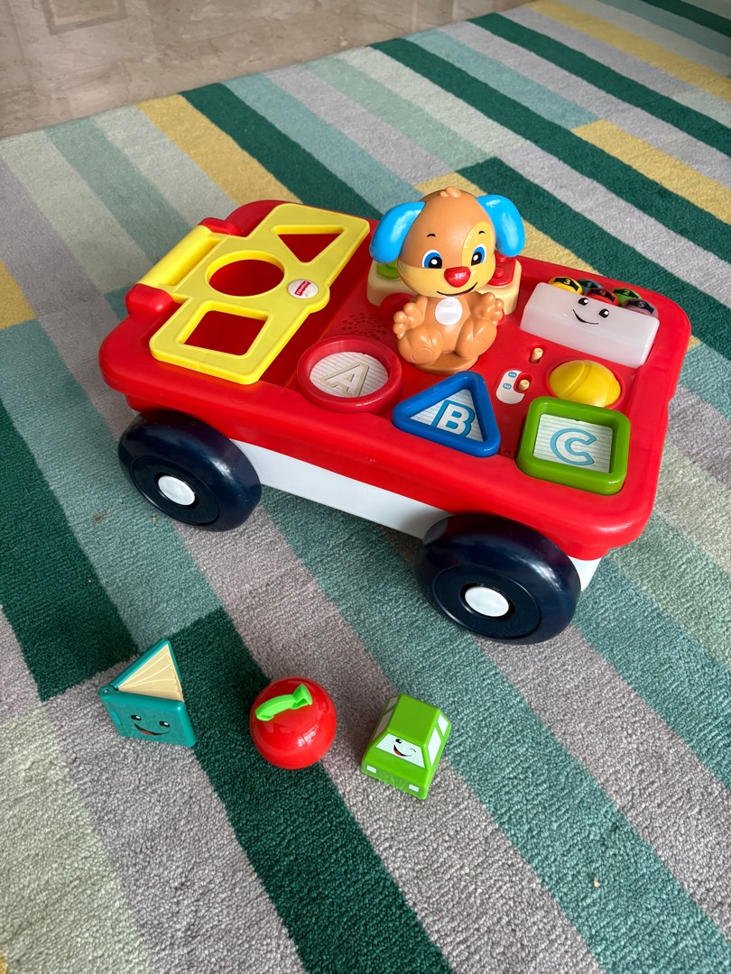 Fisher Price Toy Wagon | baby & toddlers| with lights, music and ...