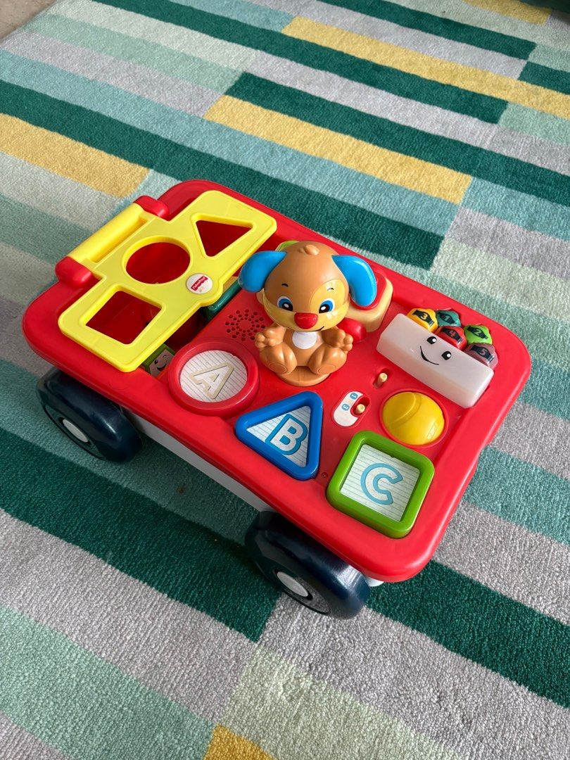 Fisher Price Toy Wagon | baby & toddlers| with lights, music and ...