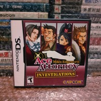 Game Nintendo DS Original Miles Edgeworth Ace Attorney Investigations ...