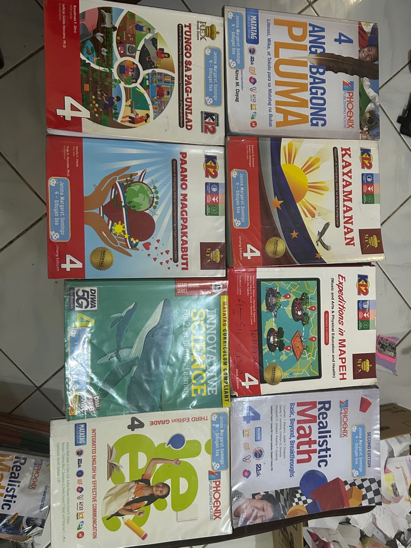 Gr. 4 Textbooks TAKE ALL (MATATAG Curriculum), Hobbies & Toys, Books ...