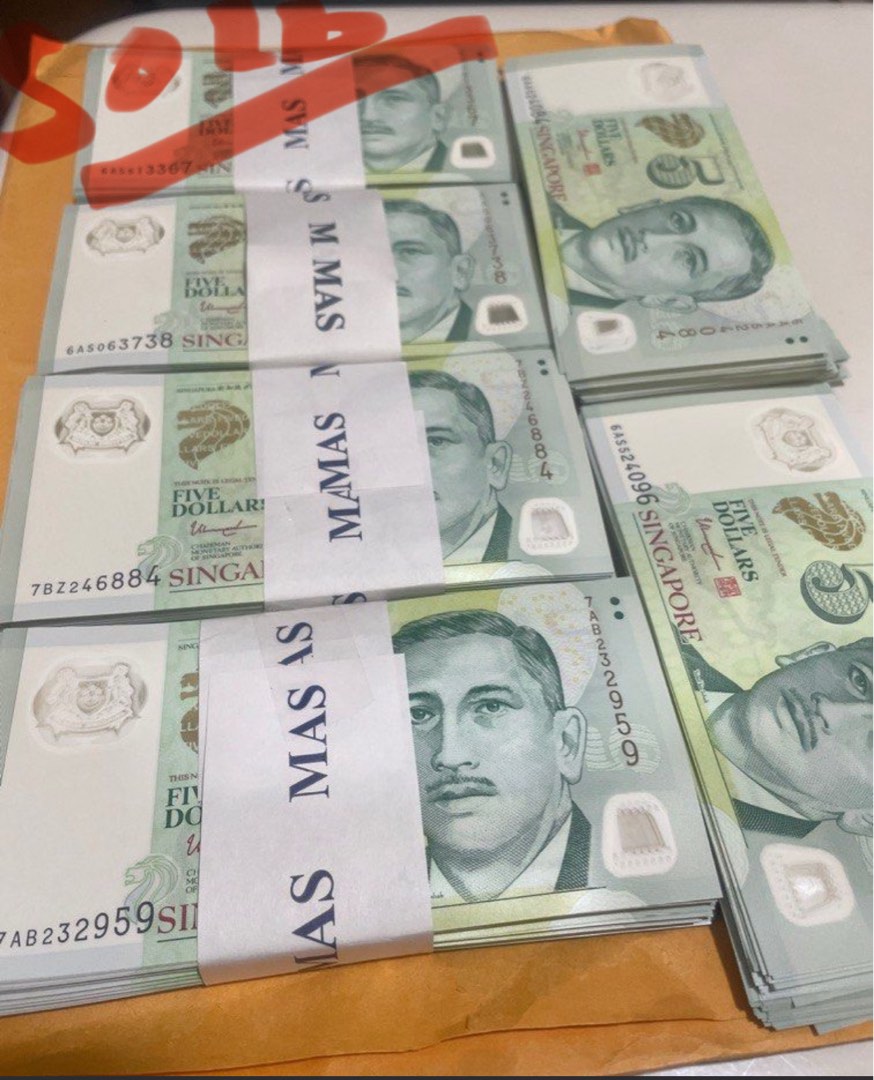 Hari Raya New MAS Bank Notes $5, Hobbies & Toys, Memorabilia ...