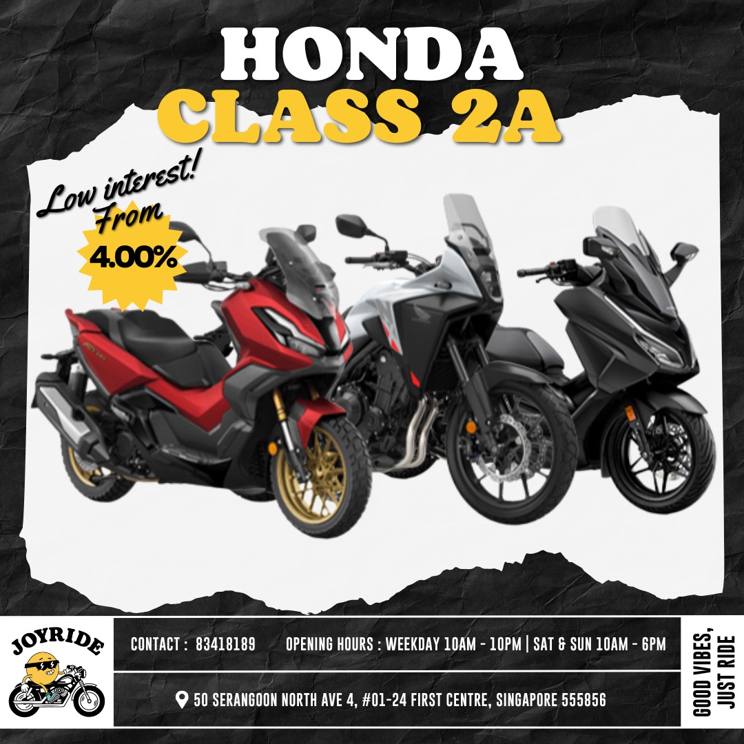 HONDA ADV 350 / NX 400 / FORZA 350, Motorcycles, Motorcycles for Sale, Class 2A on Carousell