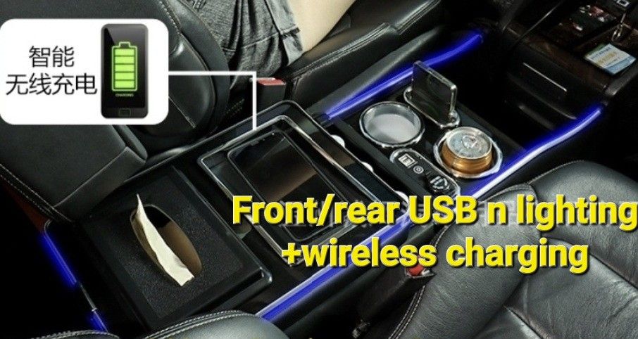 HONDA SUZUKI MITSUBISHI MPV VAN CAR armrest console box SPADA STEPWAGON ...