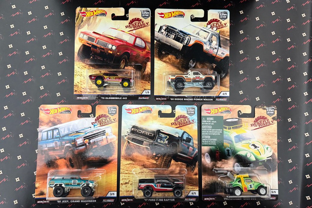 Hot Wheels Desert Rally set hotwheels Oldsmobile 442 > Dodge Macho ...