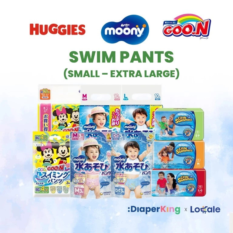 Huggies/Moony/Goon Little Swimmer Diapers - (Small - Extra Large ...