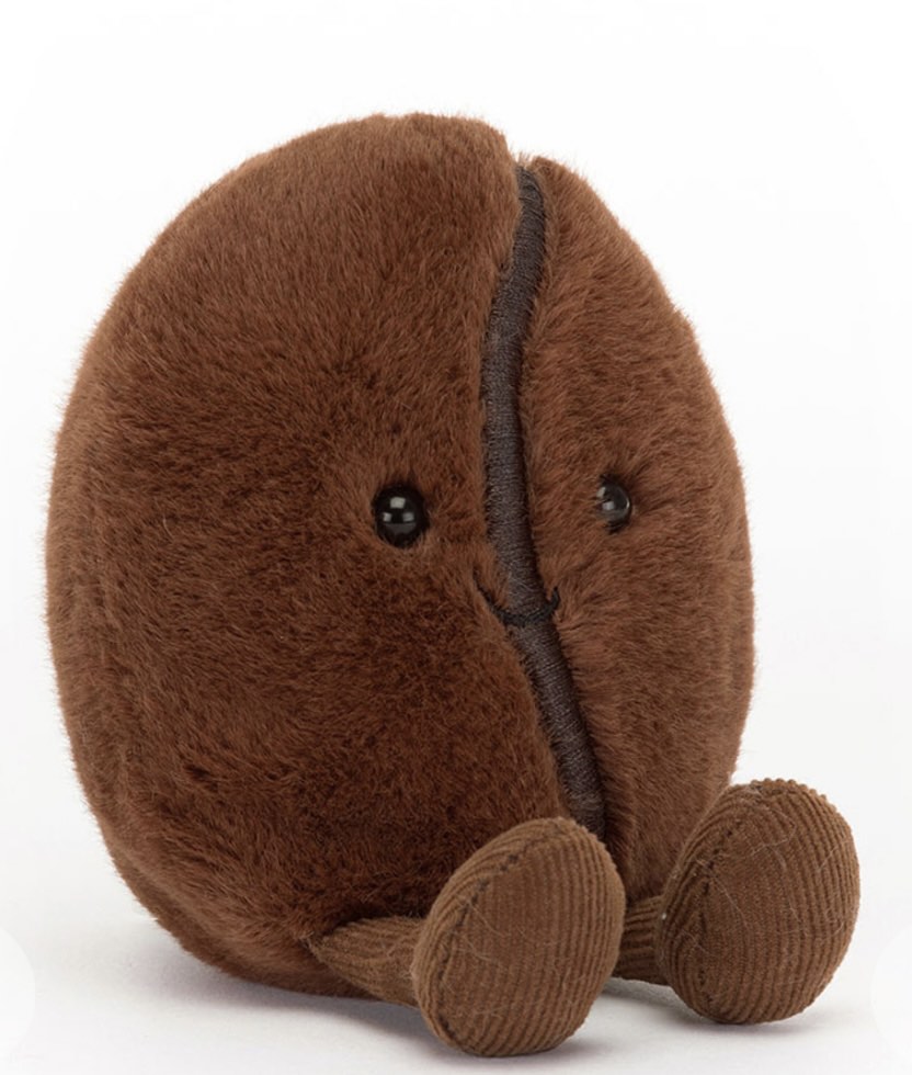 jellycat amuseable coffee bean soft toy, Hobbies & Toys, Toys & Games ...