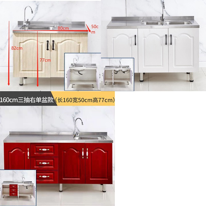 Kitchen Cabinet/Cabinet with sink /Plywood/water and moisture ...