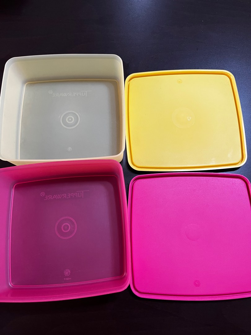 Kotak Makan Tupperware, Kitchen & Appliances di Carousell