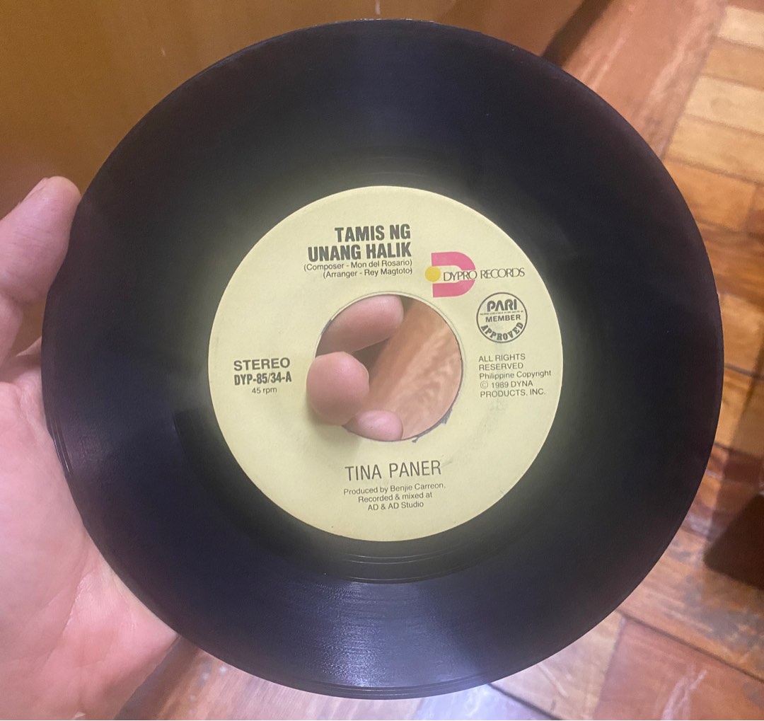 Kristina Paner – Tamis Ng Unang Halik / Sikret Lang - Original OPM Pop ...