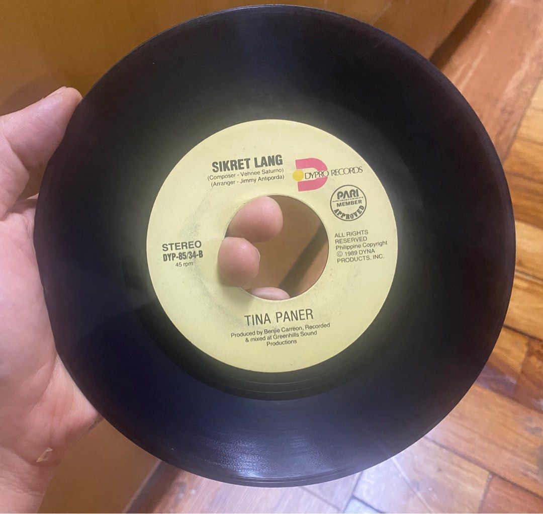 Kristina Paner – Tamis Ng Unang Halik / Sikret Lang - Original OPM Pop ...