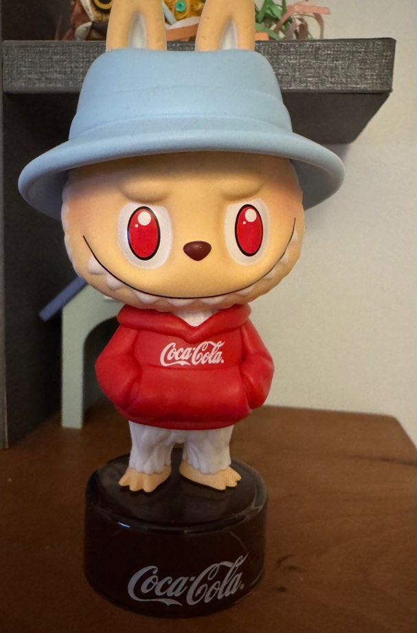 Labubu Coca-Cola - vacation fit, Hobbies & Toys, Toys & Games on Carousell