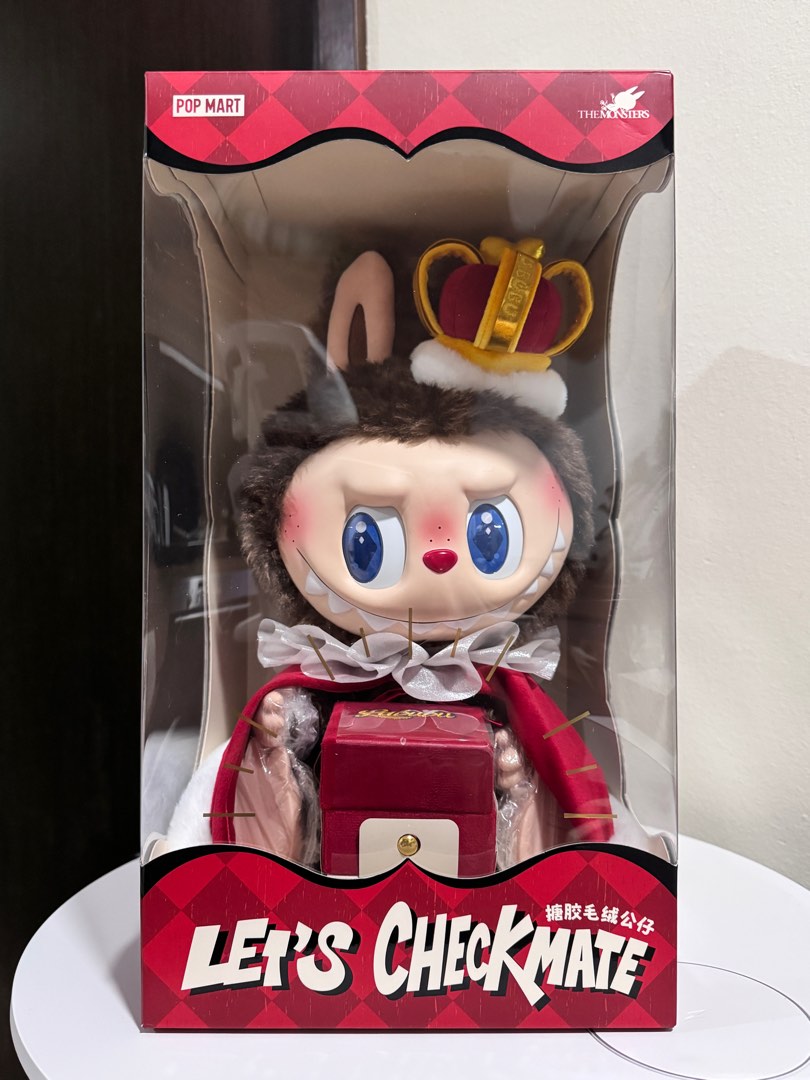 Labubu Let’s Checkmate King, Hobbies & Toys, Toys & Games on Carousell