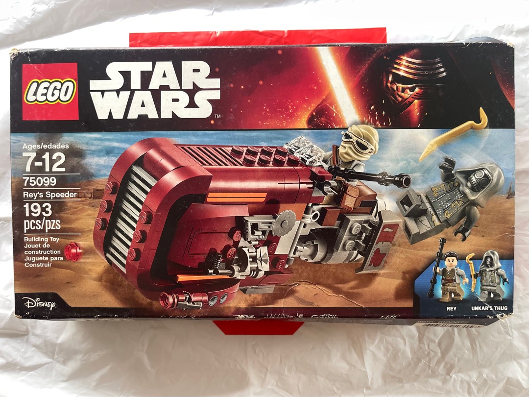 LEGO 75099 Star Wars Rey's Speeder (Sealed bags), Hobbies & Toys, Toys ...