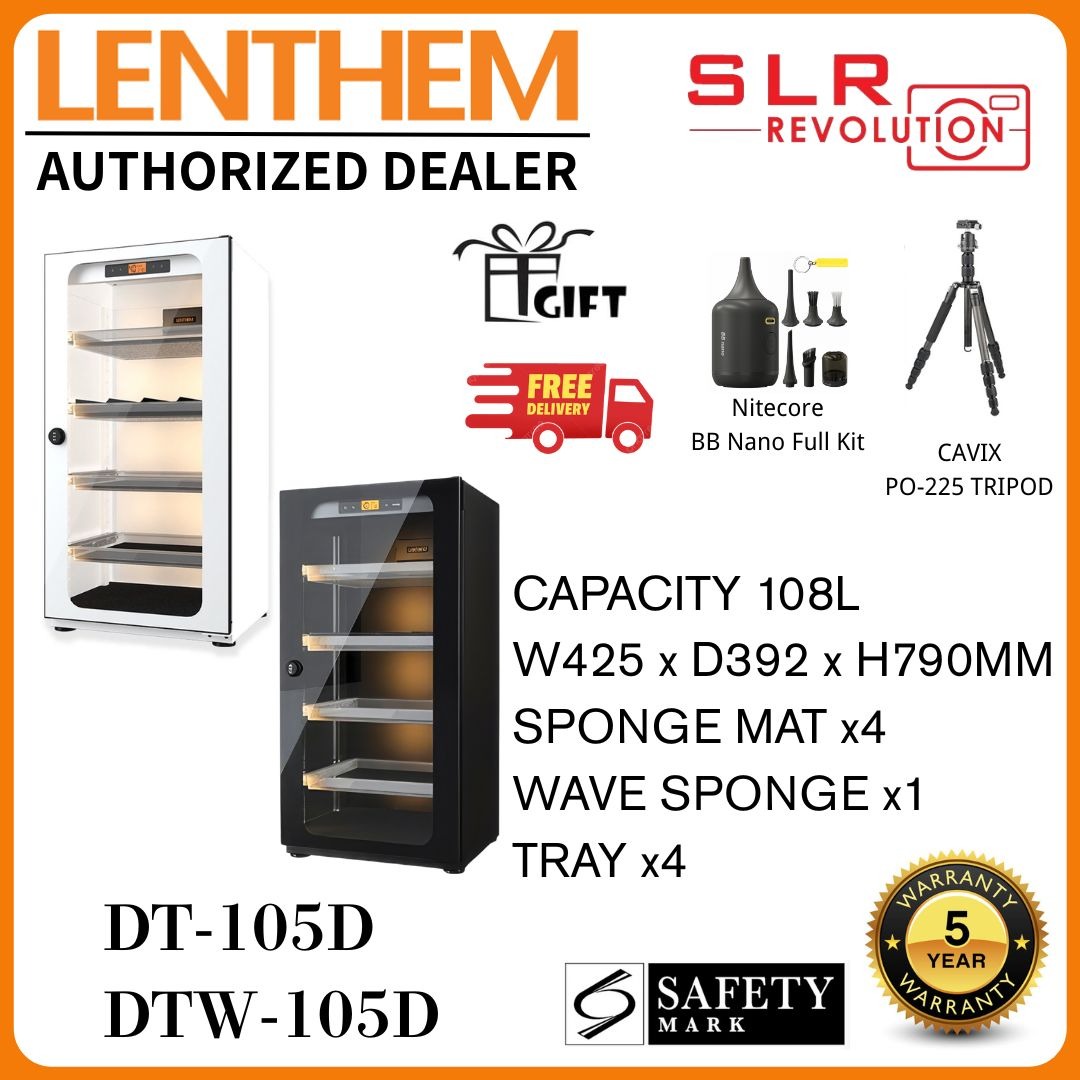 LENTHEM DTW-105D / DT-105D DRY CABINET / LENTHEM 108L DRY CABINET ...