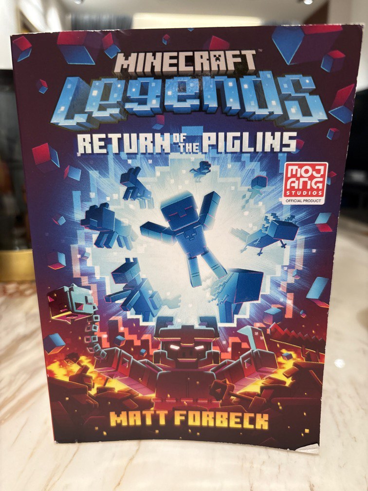 Minecraft Legends Return of the Piglins, Hobbies & Toys, Books ...