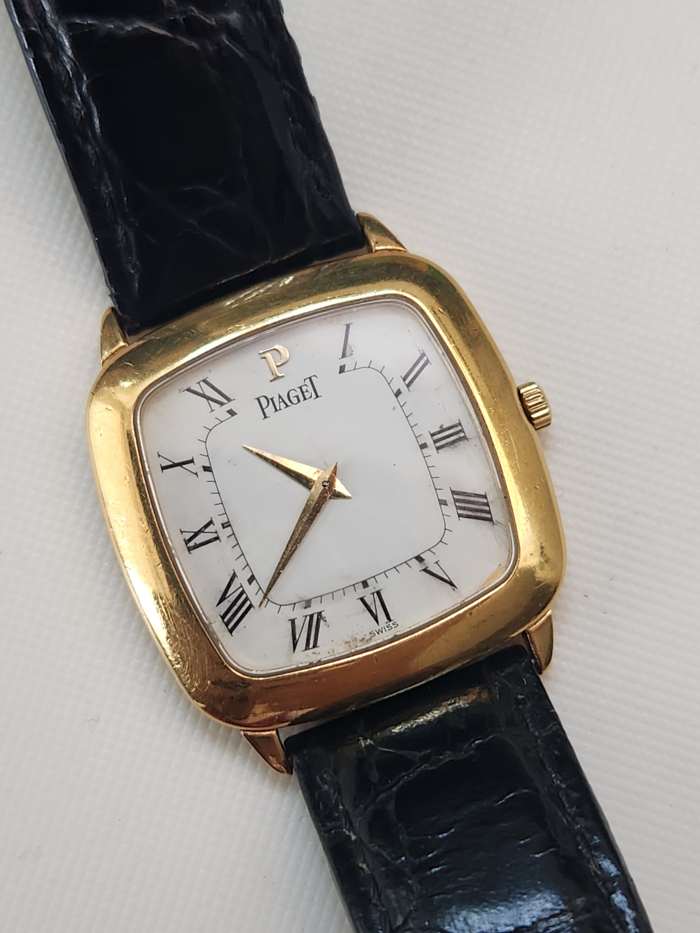 Piaget 18k solid gold watch, Luxury, Watches on Carousell