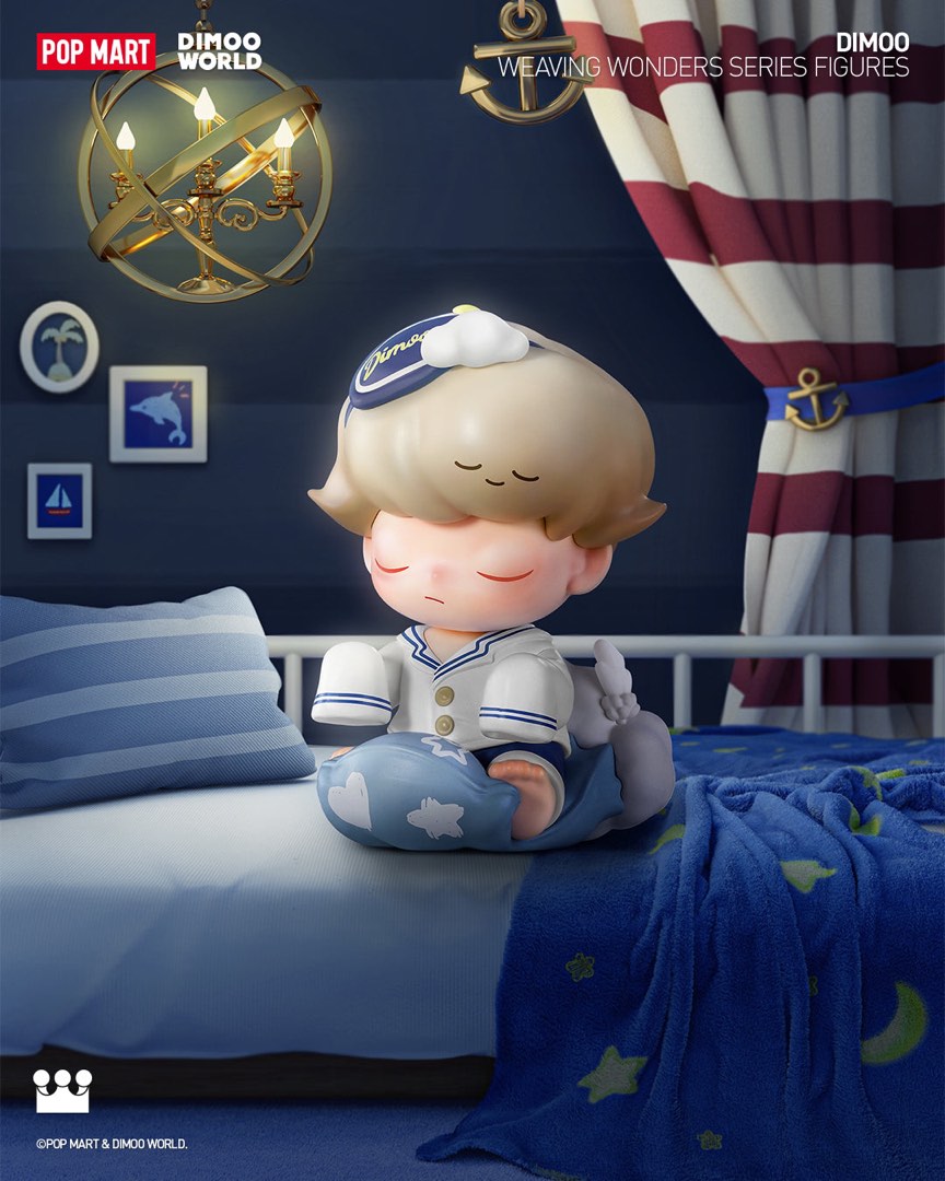 Popmart Dimoo Weaving Wonders - Dreams of Sailing and Dreams of Courage ...