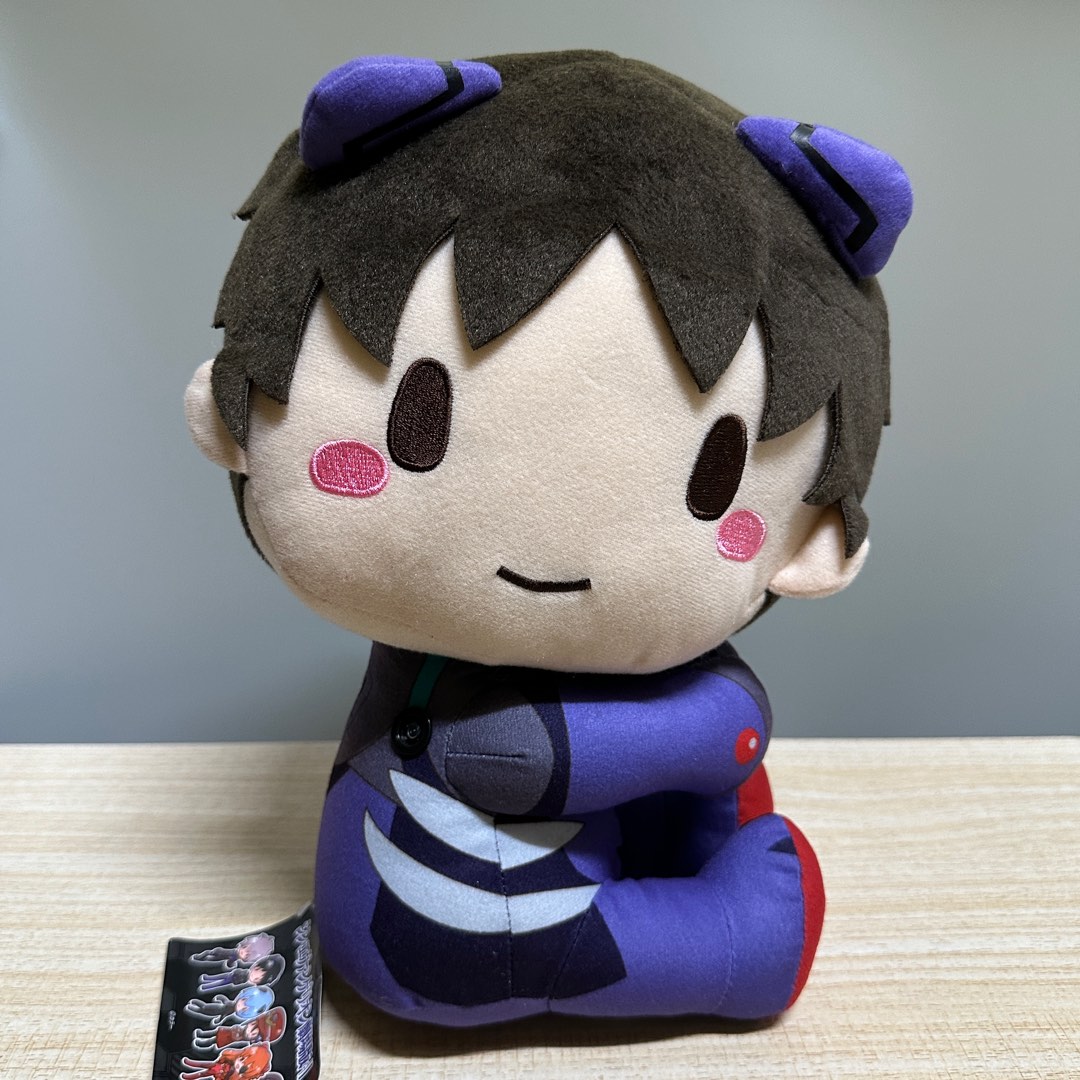 Sega Neon Genesis Evangelion Shinji Ikari Plush 30cm - Php 550, Hobbies ...