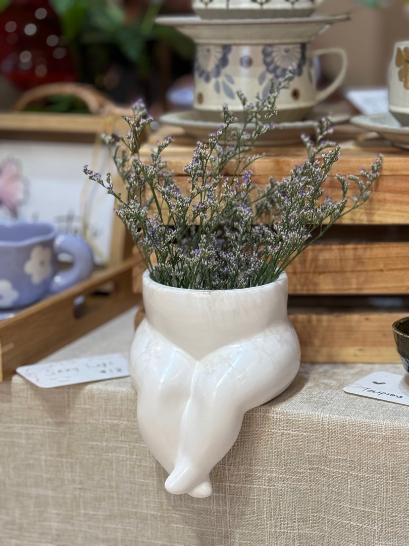 Sexy legs vase, Furniture & Home Living, Home Decor Accessories, Vases ...
