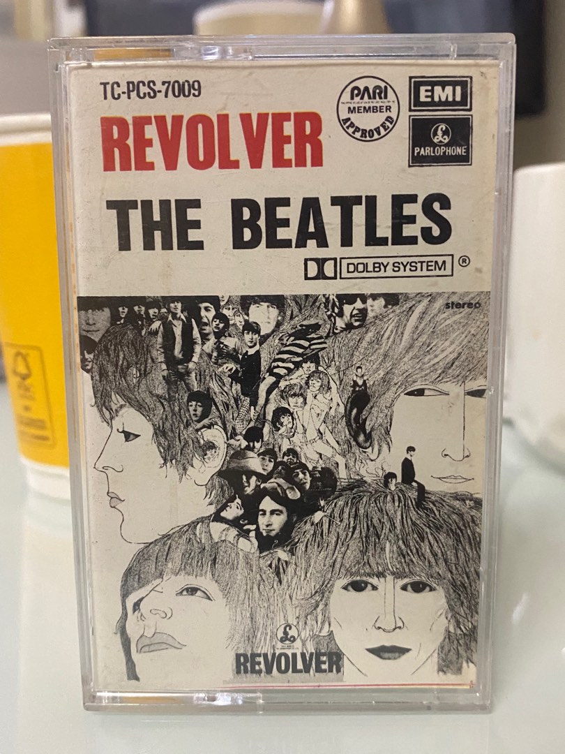 THE BEATLES REVOLVER - VINTAGE Philippines Original Music Album ...